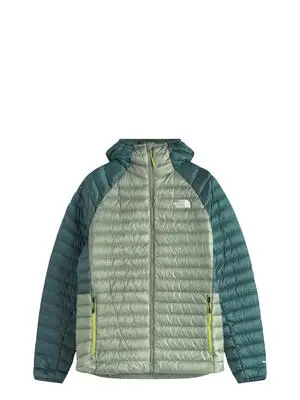 Supreme The North Face Down Filled Zip Up Hooded Sweatshirt - Navy